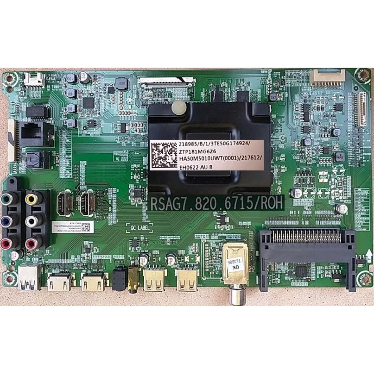 HISENSE 50N6 MAIN BOARD RSAG7.820.6715 HA50M5010UWT 218985