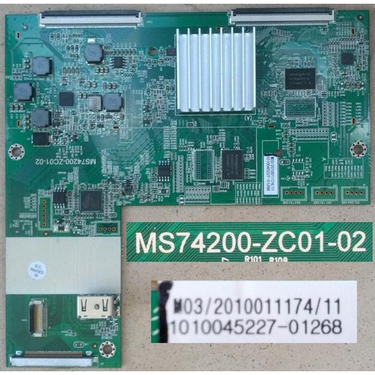 KOGAN KALED42UHDYA T-CON BOARD MS74200-ZC01-02 1010045227-01268 ...