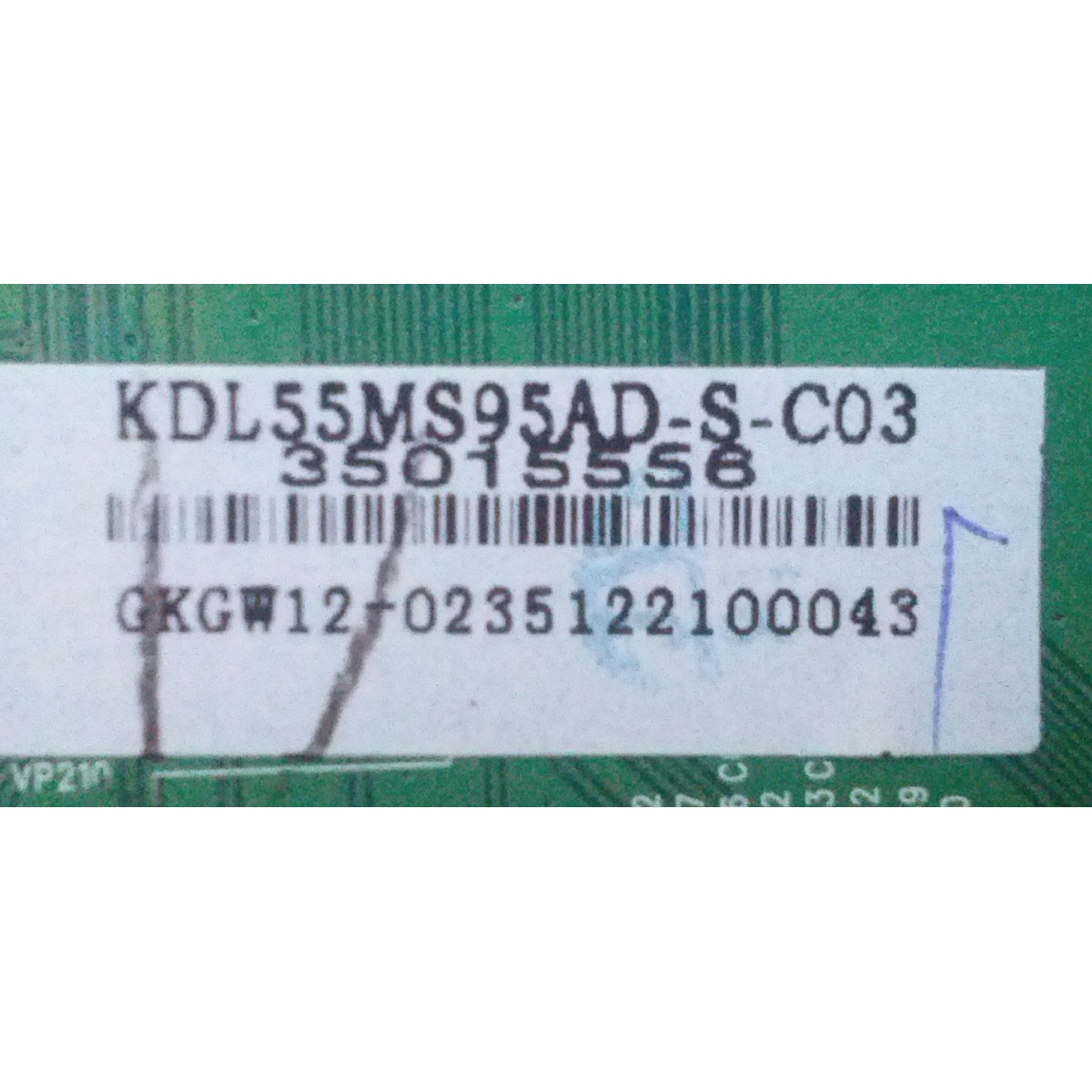 KOGAN KALED553D1A MAIN BOARD KDL55MS95AD 35015556 KB-6160