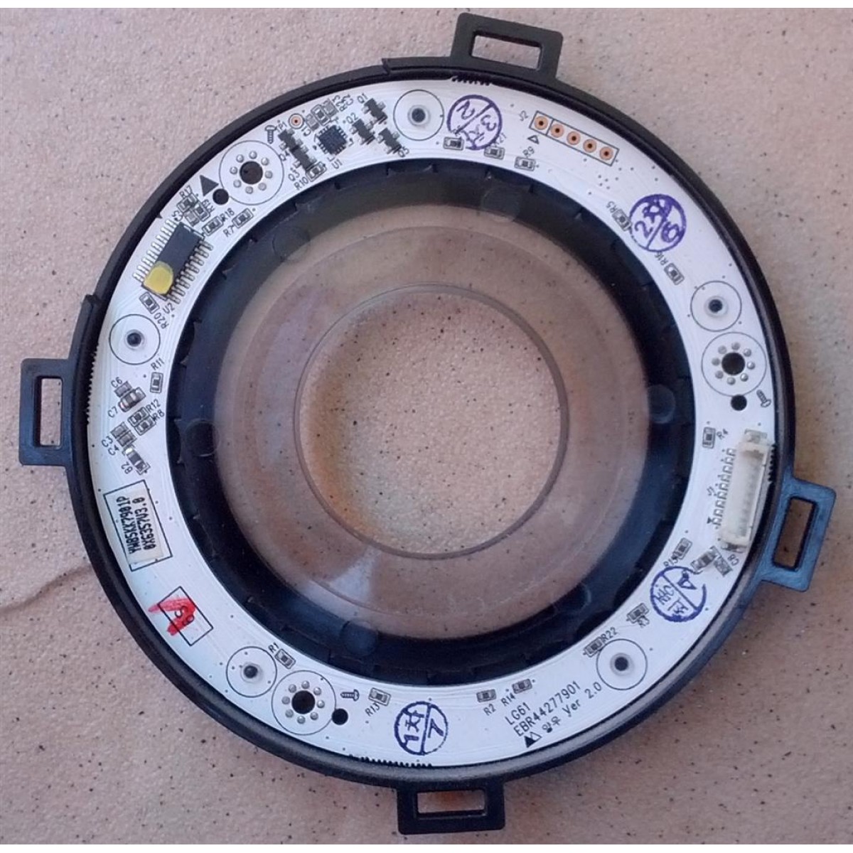 LG 42LG61YD LED & P/SW BOARD YW85KK7901P EBR44277901