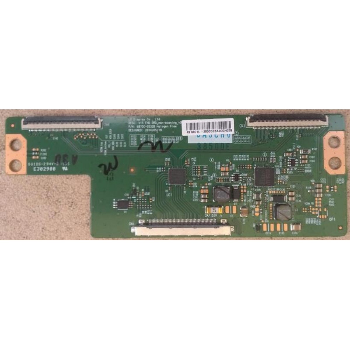 LG 49LF5900 T-CON BOARD 6871L-3850DE 6870C-0532B