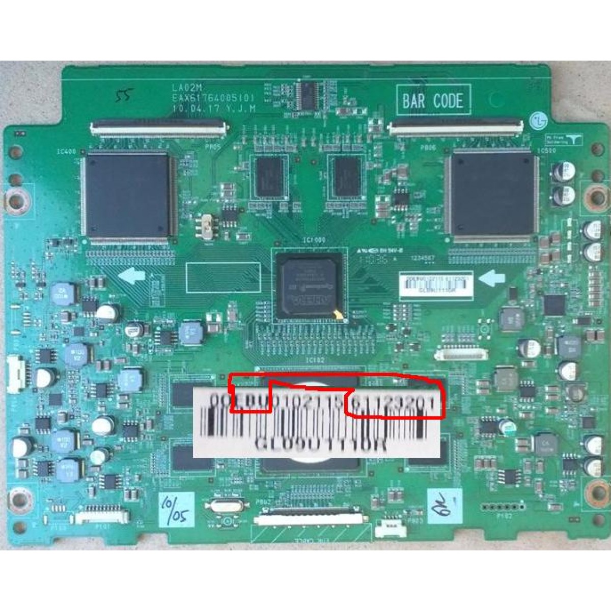 LG 55LX9500 FORMATTER BOARD EBU61123201