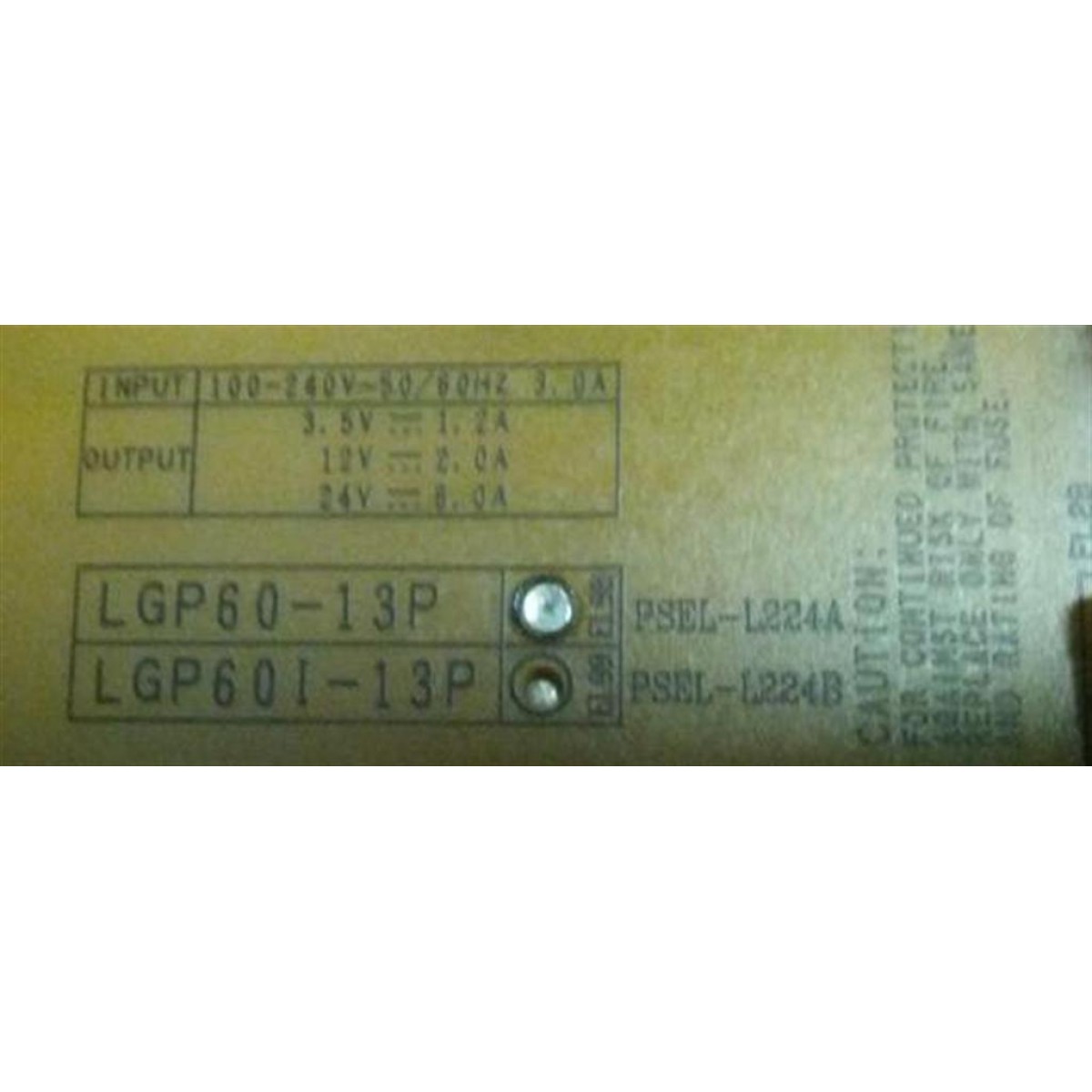LG 60LA6230 POWER BOARD EAY62851301 EAX64908201 3PCR00118A