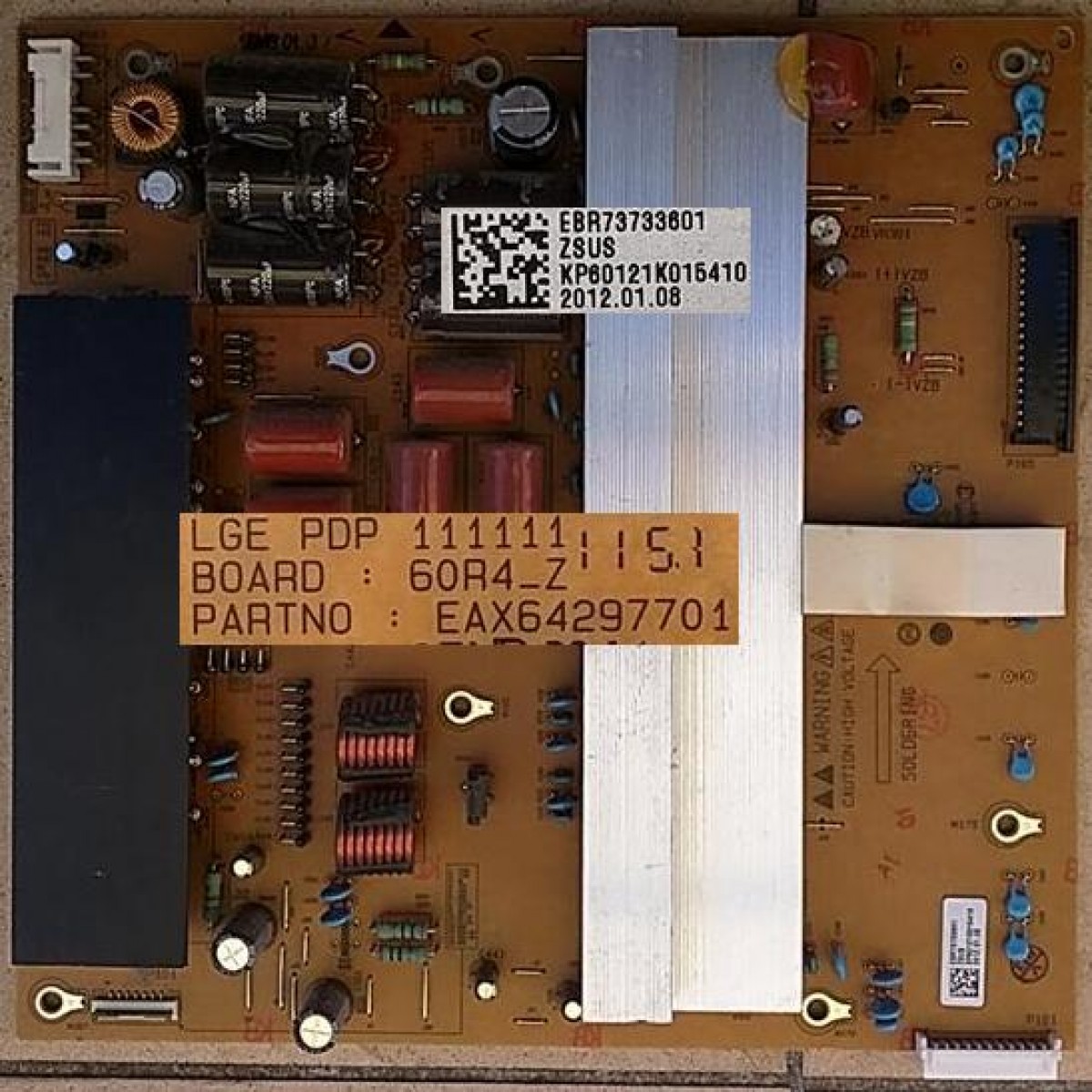LG 60PA6500 Z-SUSTAN BOARD EBR73733601 EAX64297701