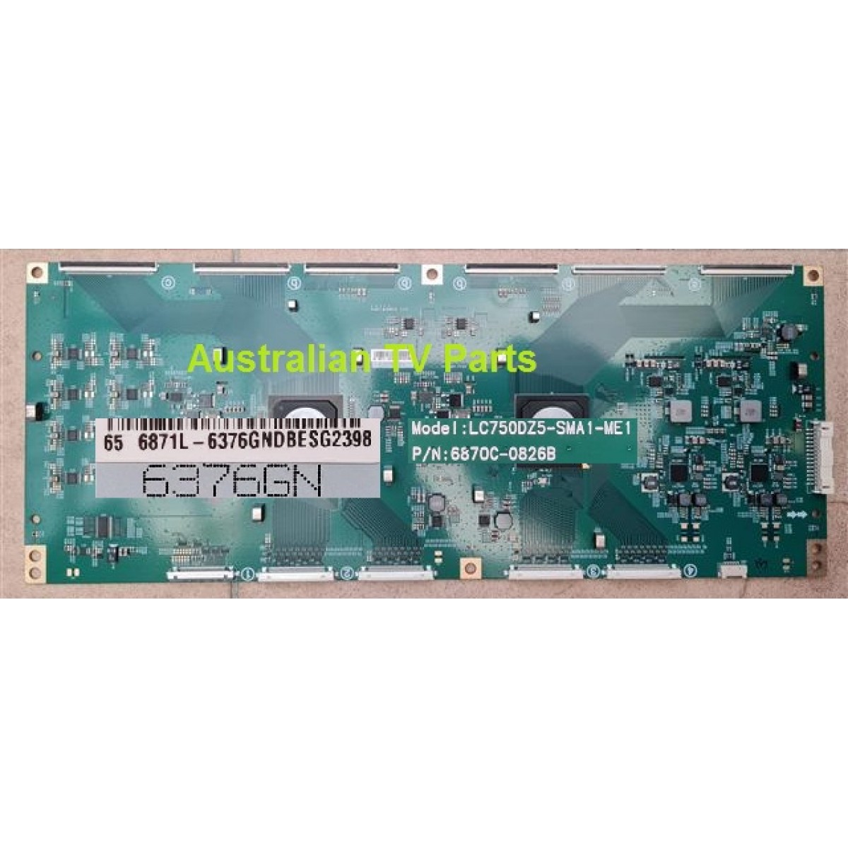 LG 65QNED99AQB T-CON BOARD 6871L-6376GN 6870C-0826B