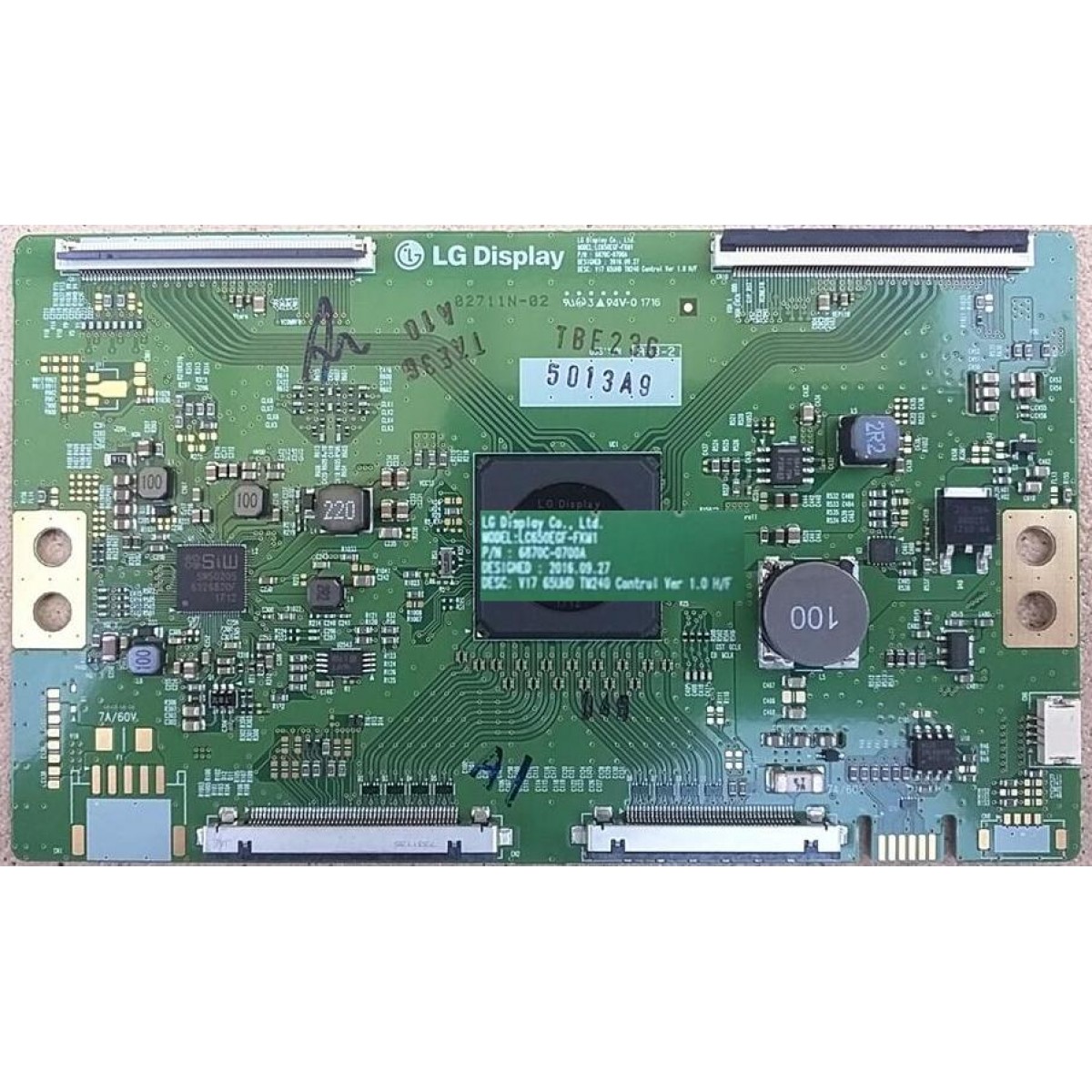 LG 65SJ850T T-CON BOARD 6871L-5013A 6870C-0700A EAT63653401
