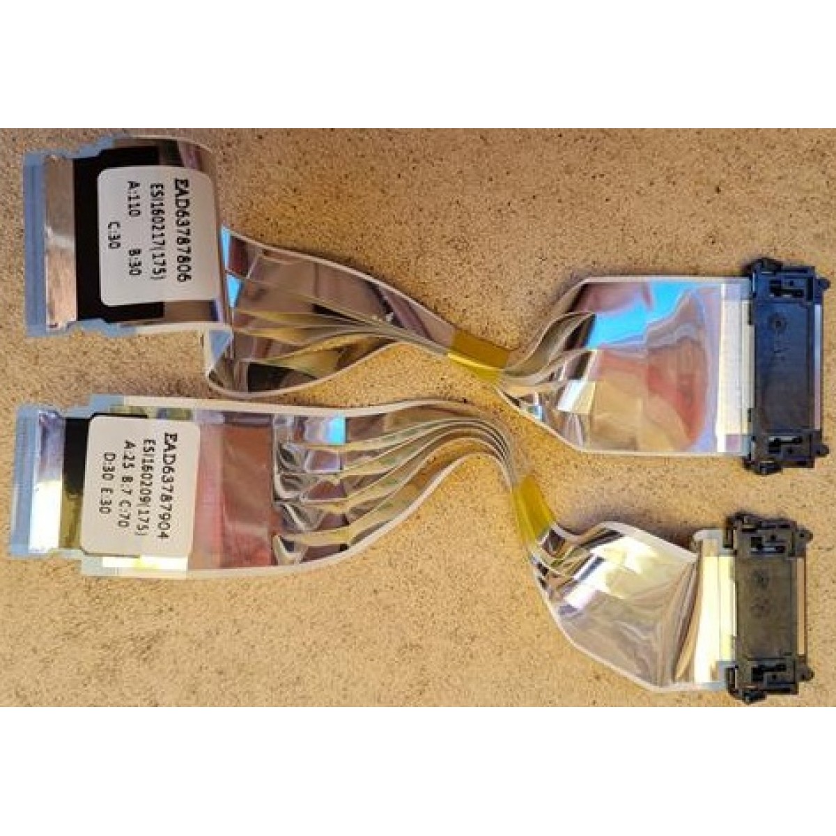 LG 65UH950T FFC CABLES EAD63787806 EAD63787904