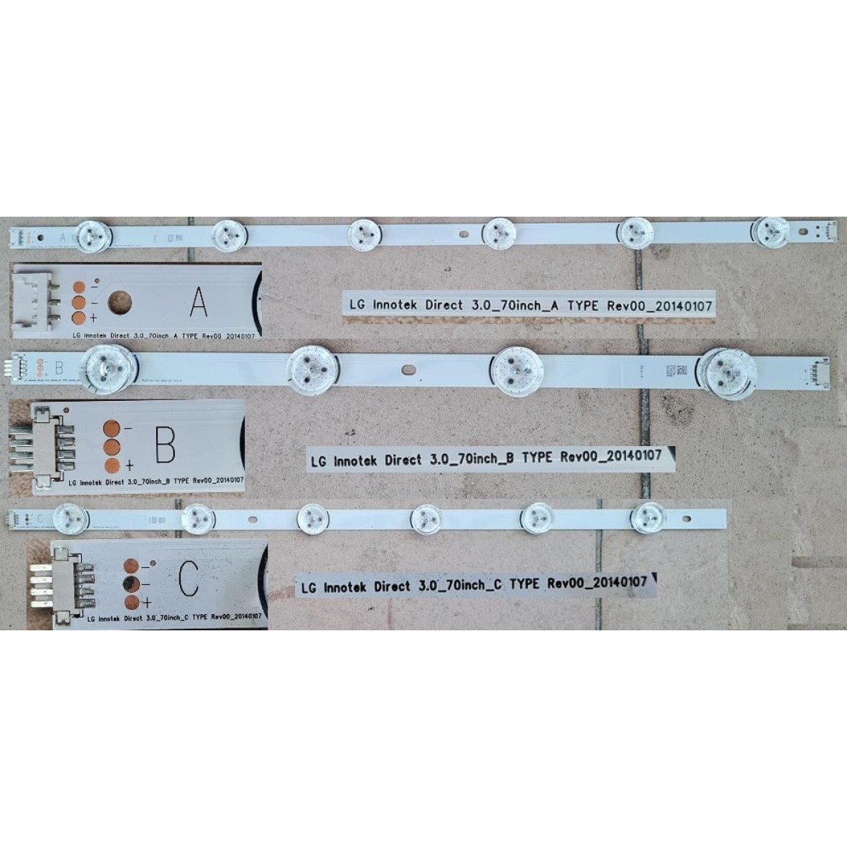 LG 70LB6560 LED STRIPS INNOTEK DIRECT 3.0_70INCH A+B+C TYPE REV00
