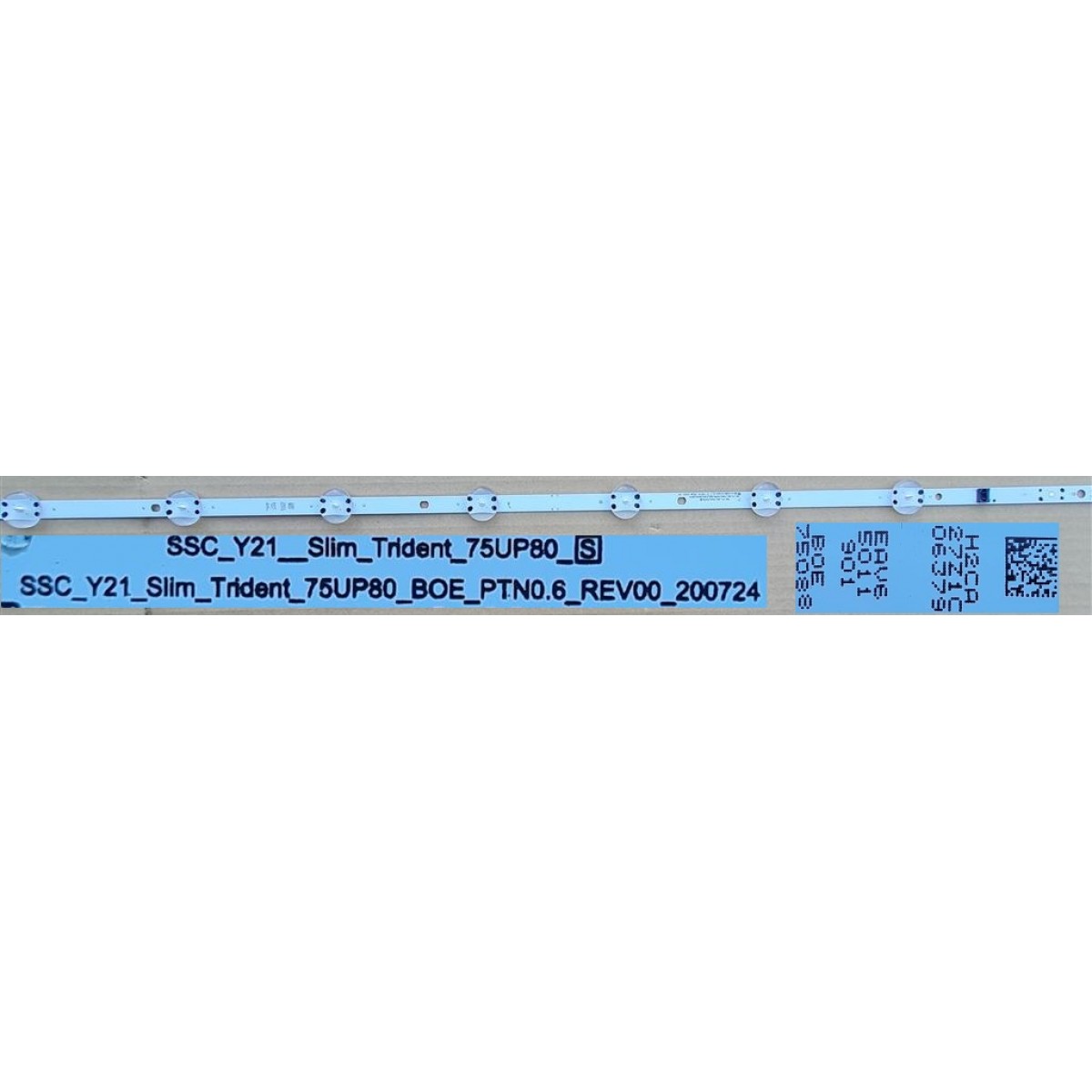 LG 75UP8000 LED STRIP EAV65011901 SSC_Y21_SLIM_TRIDENT_75UP80_BOE_PTN0.6_REV00_200724