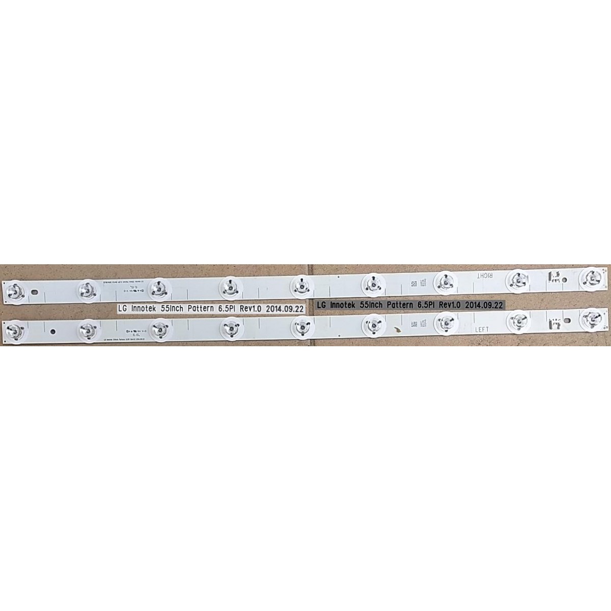 PANASONIC TH55CX640A LED STRIPS LG INNOTEK 55INCH PATTERN 6.5PI REV1.0