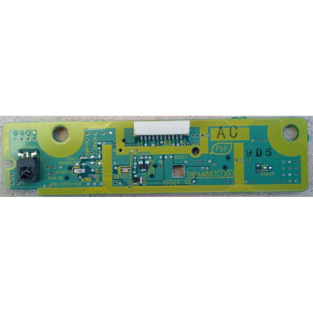 PANASONIC THP50S10A IR RECEIVER BOARD TNPA4857 AC (1)(K)