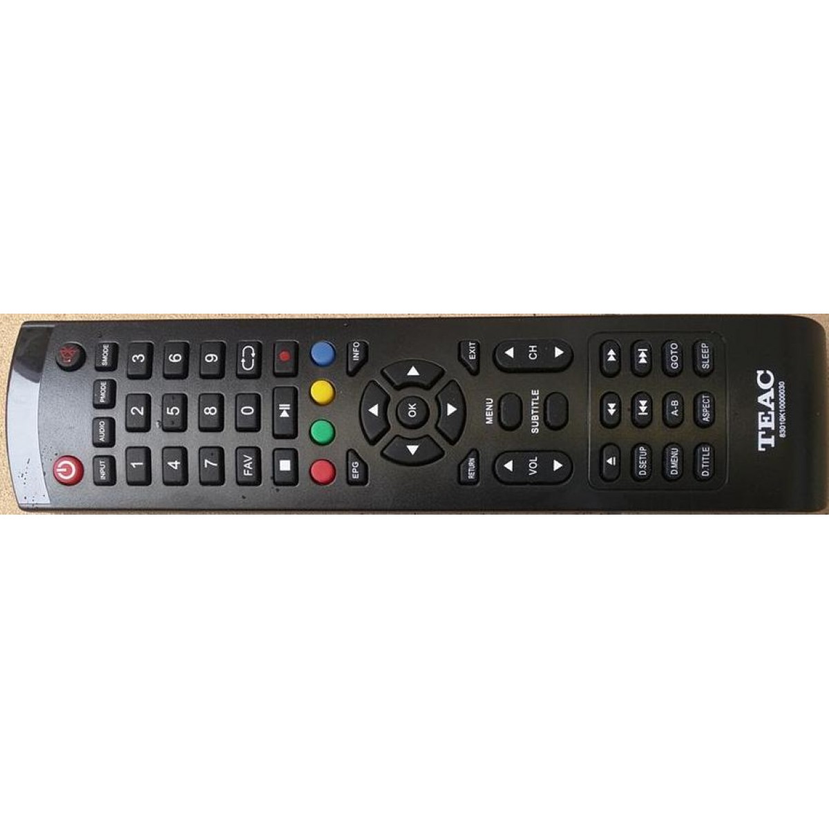ORIGINAL TEAC REMOTE LE55A4E1UHD LEH55K7UDT LEH65K7UDT