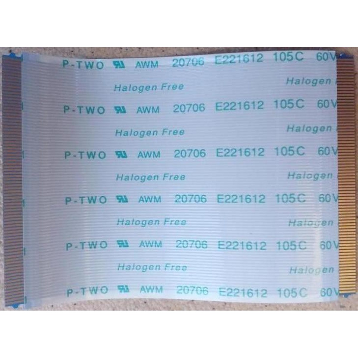 SONY KD55X9004A FFC CABLE E221612 AWM 20706