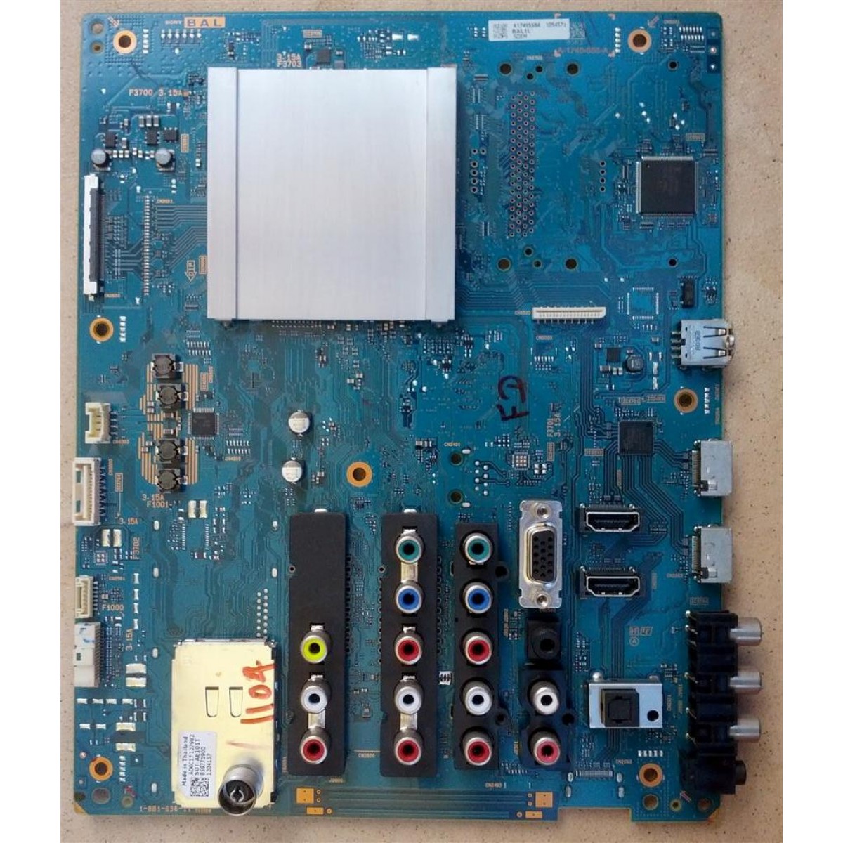 SONY KDL46EX500 BAL BOARD A1749558A 1-881-636-11
