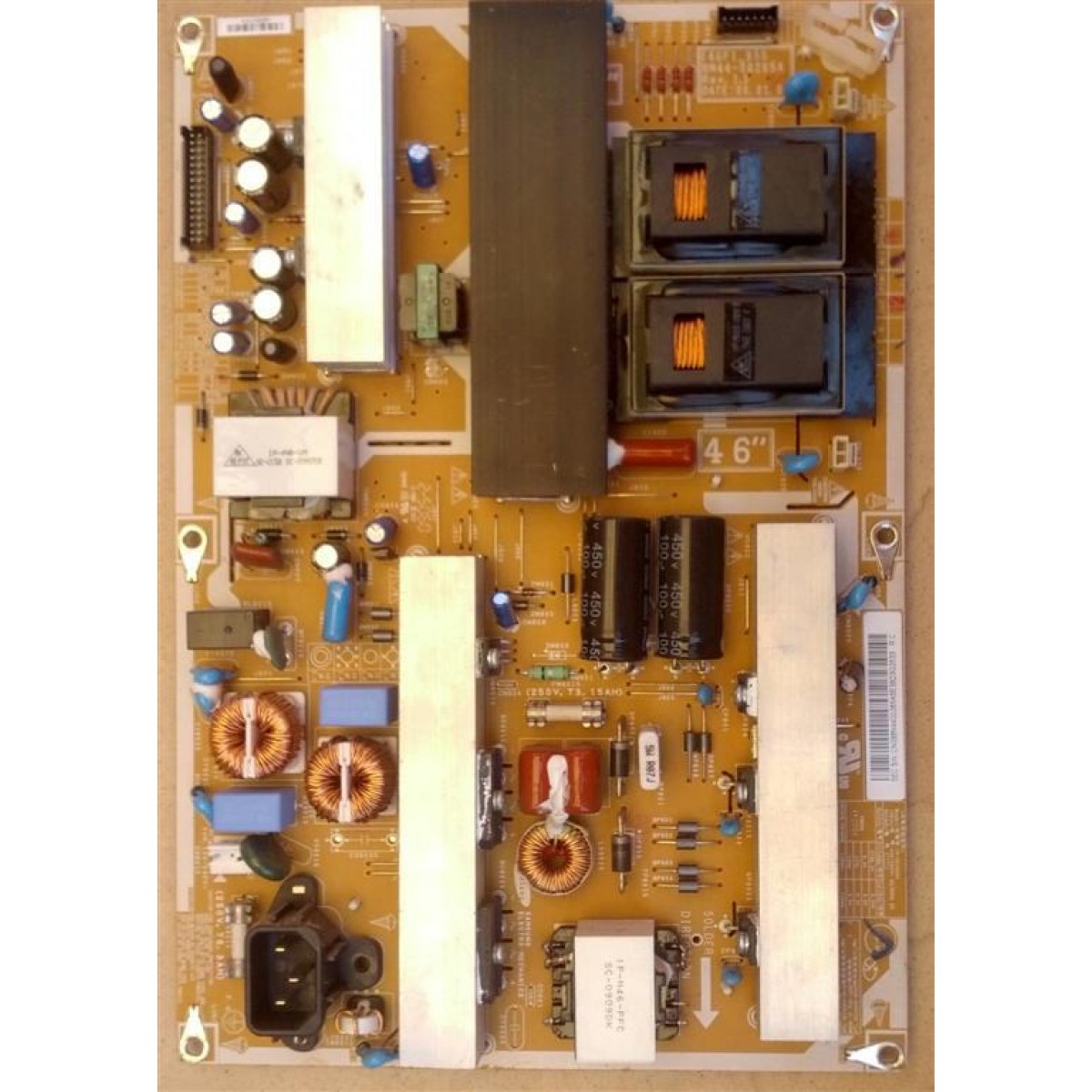 SAMSUNG LA46B650 POWER SUPPLY BOARD BN44-00265A I46F1_9SS