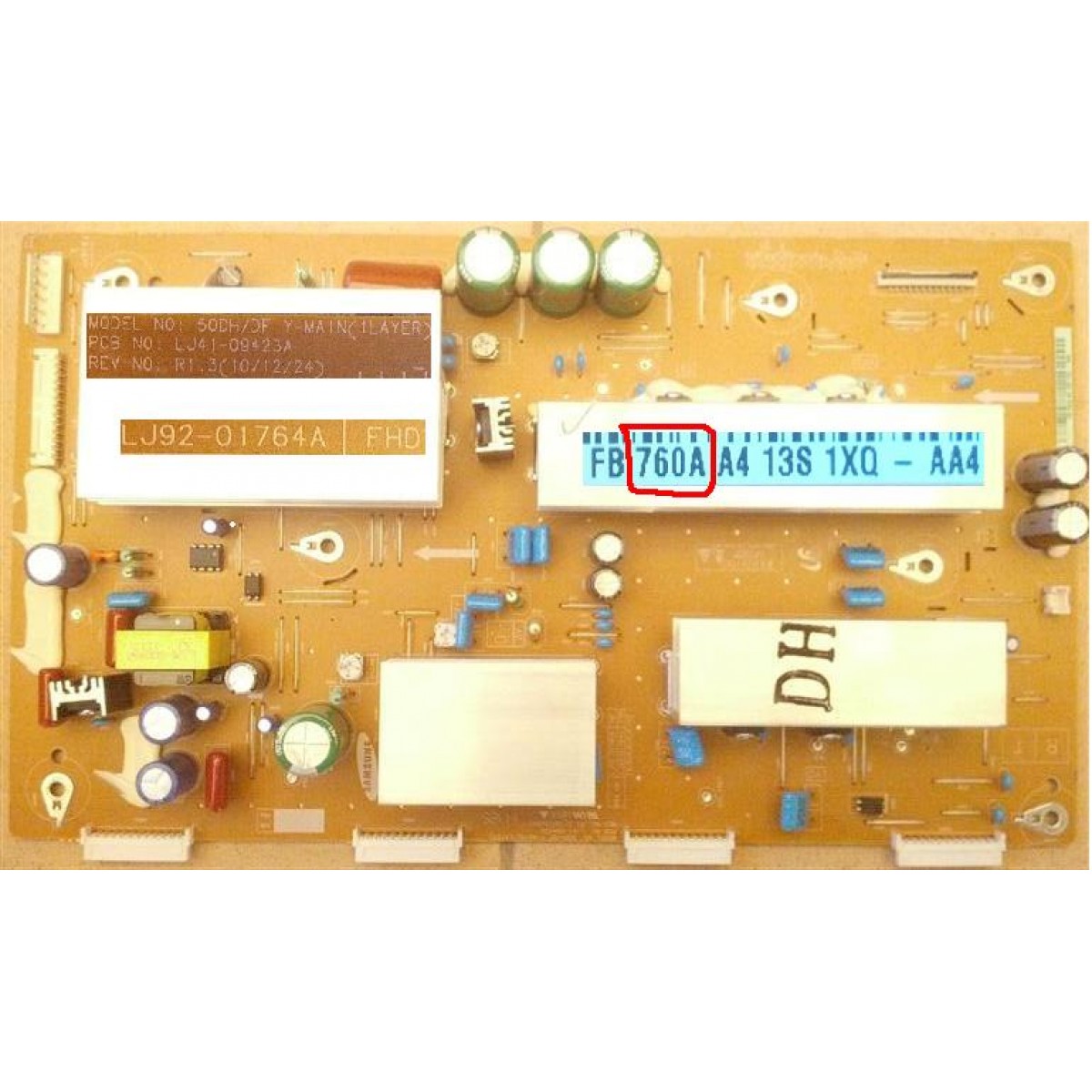 SAMSUNG PS51D450 Y-MAIN BOARD LJ92-01760A LJ41-09423A BN96-16517A