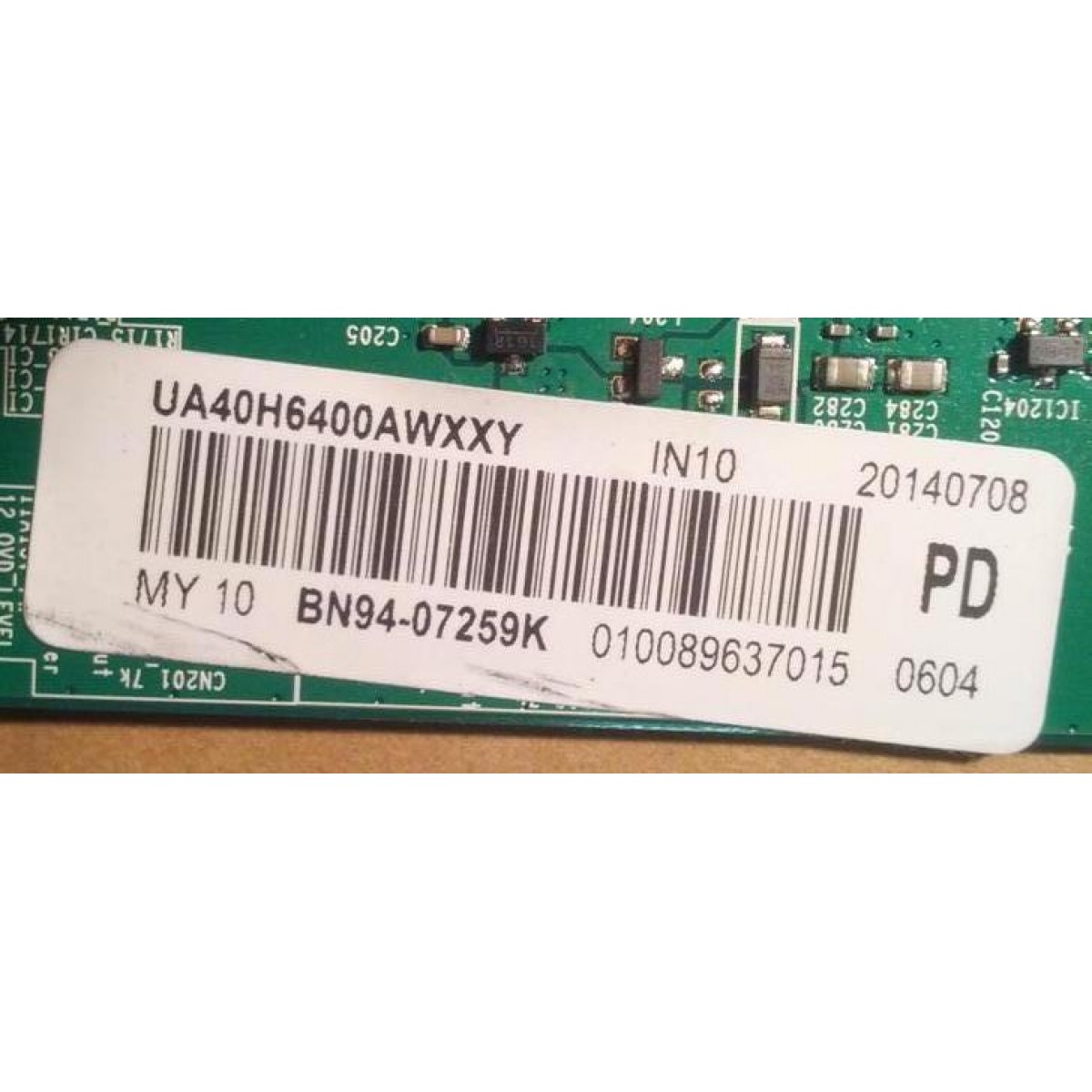 SAMSUNG UA40H6400 MAIN BOARD BN94-07259K