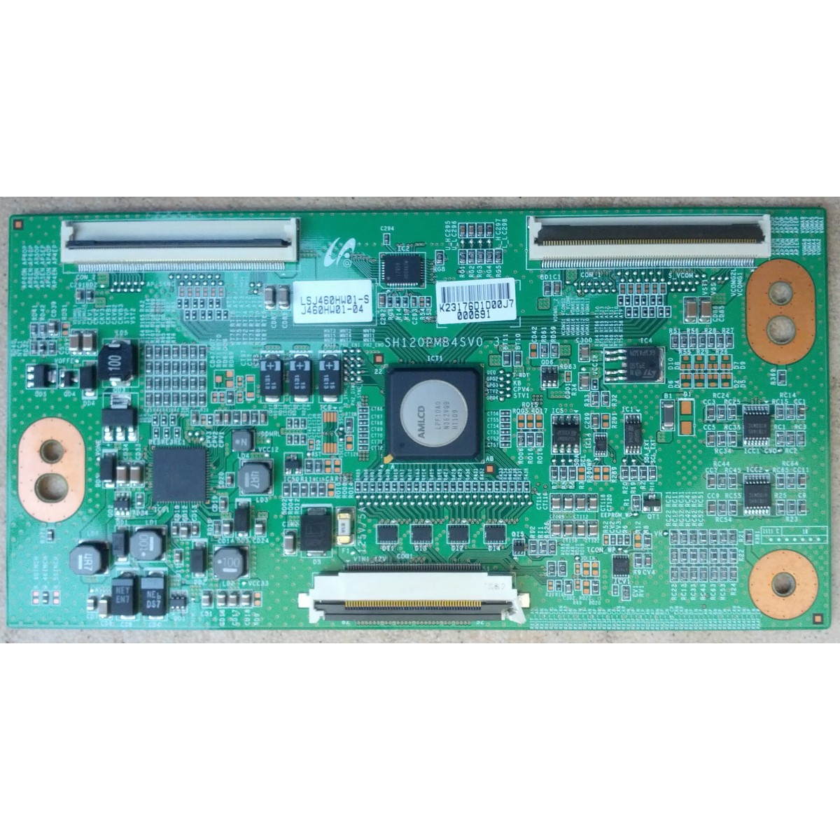 SAMSUNG UA46D6000 T-CON BOARD SH120PMB4SV0.3 J460HW01