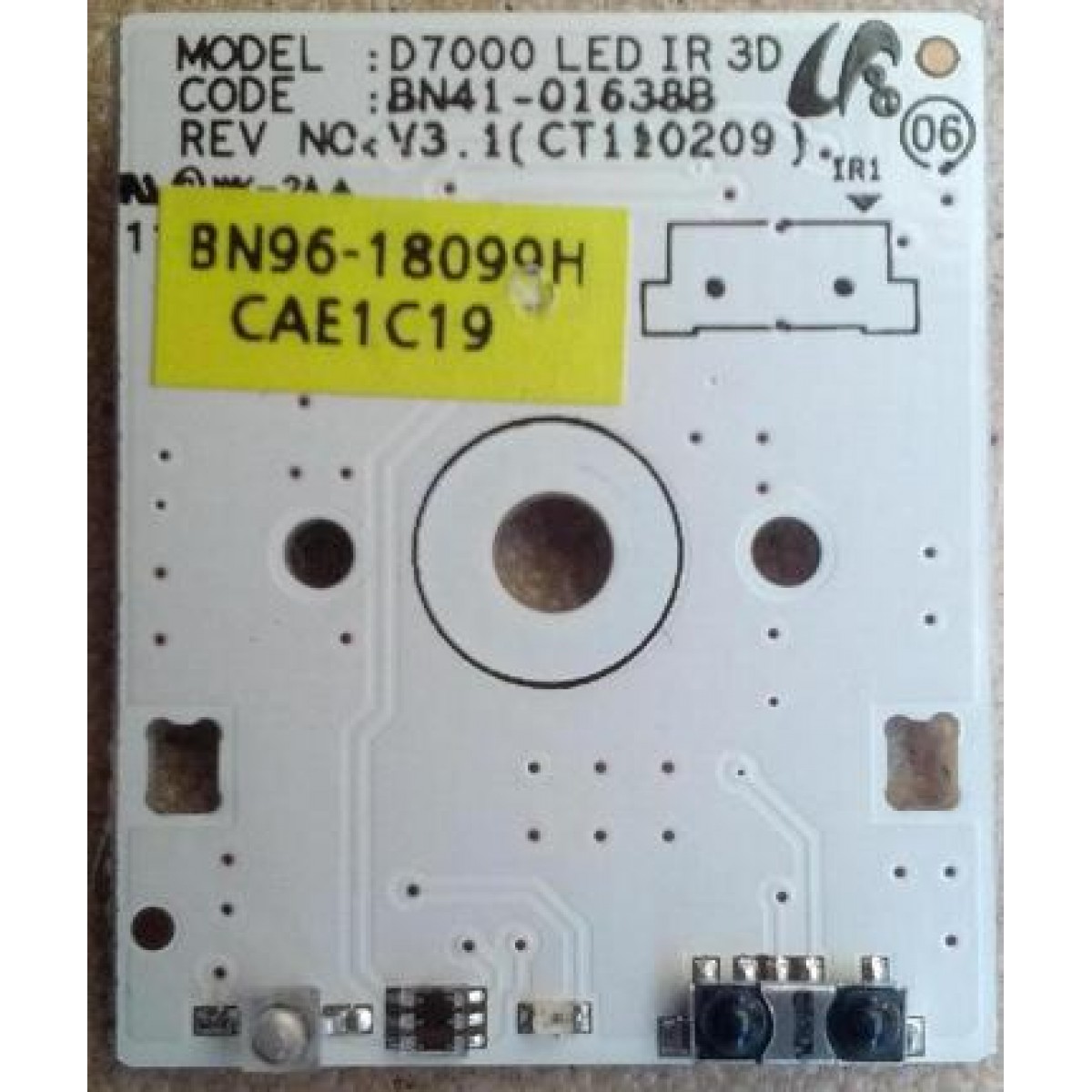 SAMSUNG UA46D6400 UA46D6600 IR BOARD BN96-18099H BN41-01638B