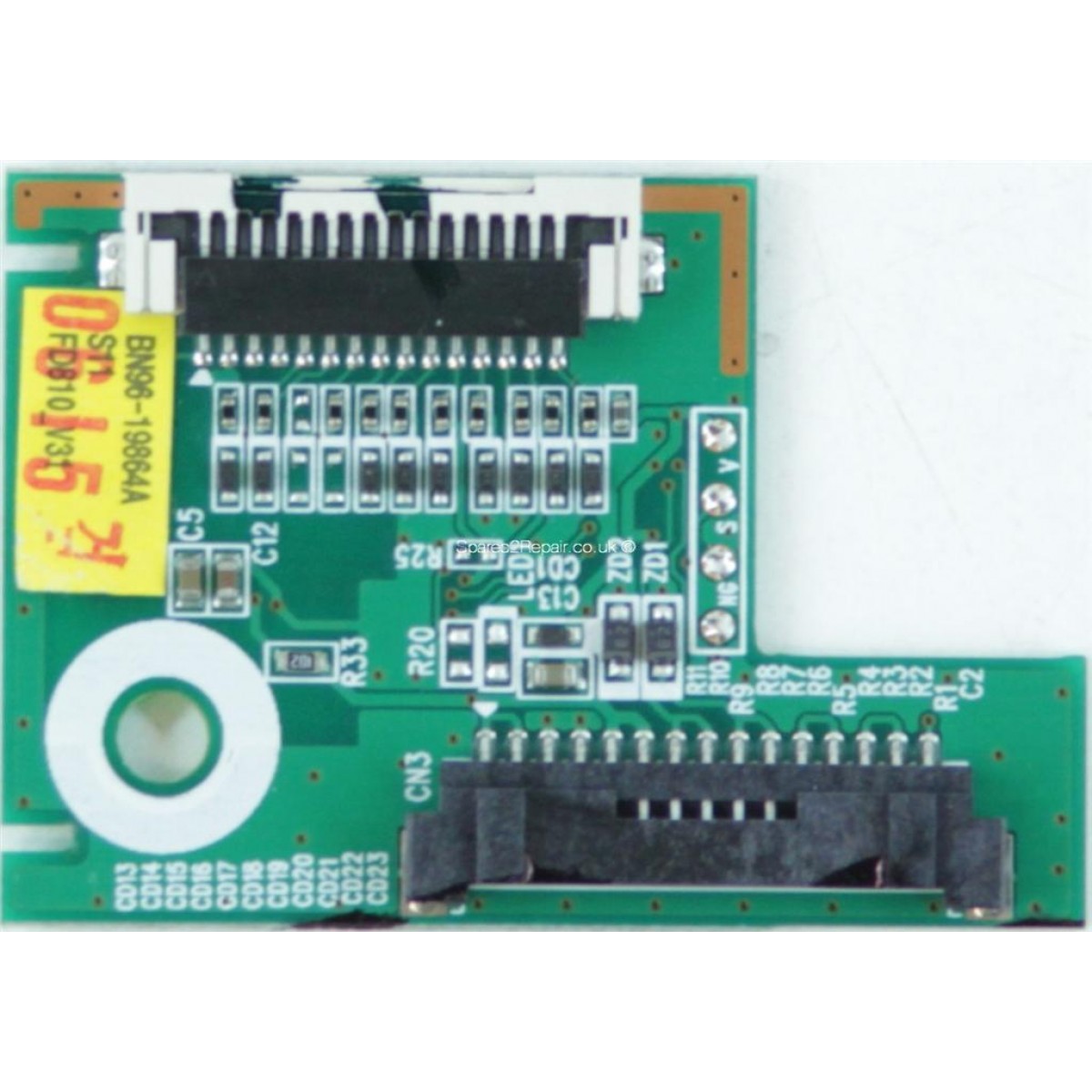 SAMSUNG UA55D8000 TOUCH FUNCTION BOARD BN96-19864A BN41-01637