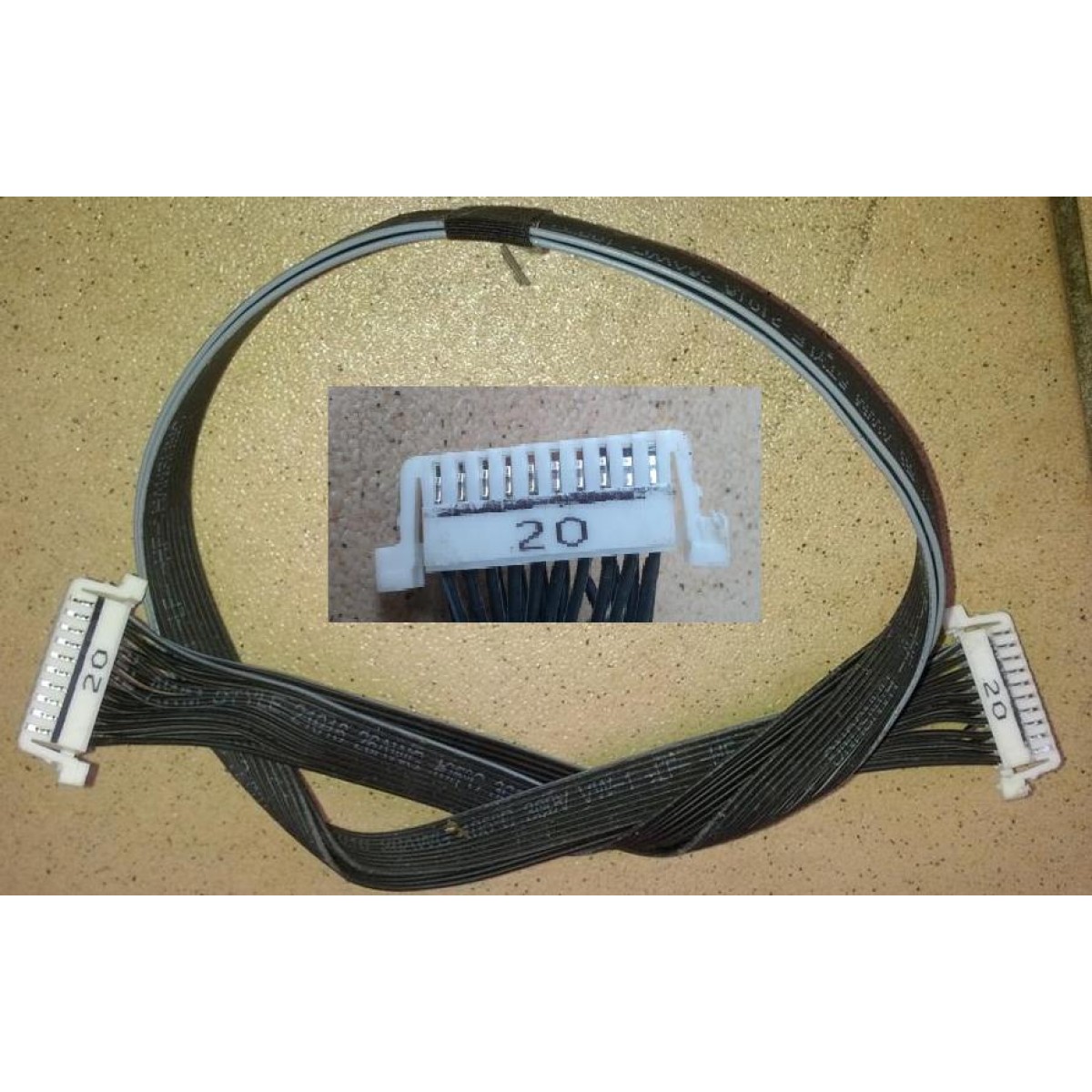SAMSUNG UA60ES8000 CABLE 20P-20P BN39-01475G
