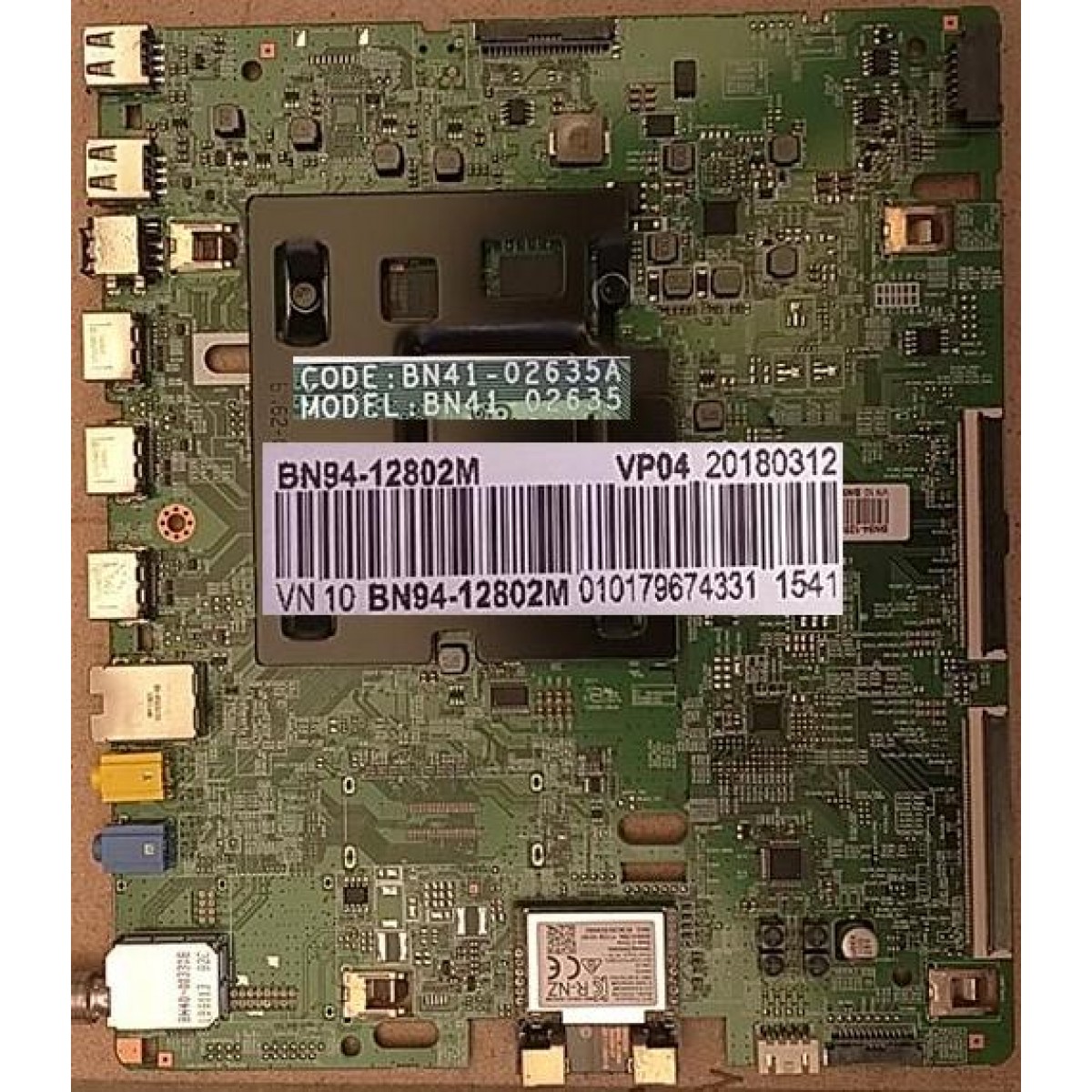 SAMSUNG UA55NU7100 MAIN BOARD BN94-12802M BN41-02635A