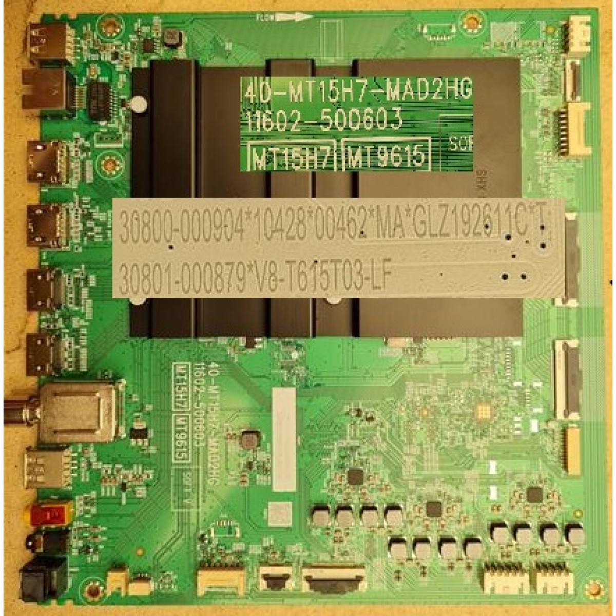 TCL 75C845 MAIN BOARD 40-MT15H7-MAD2HG 11602-500803 V8-T615T03-LF